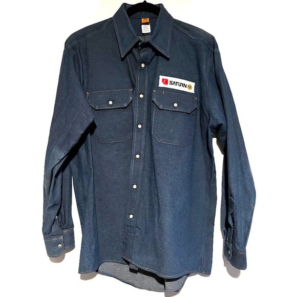 Big Ben | Shirts | Nwot Big Ben Saturn Company Denim Work Shirt | Poshmark